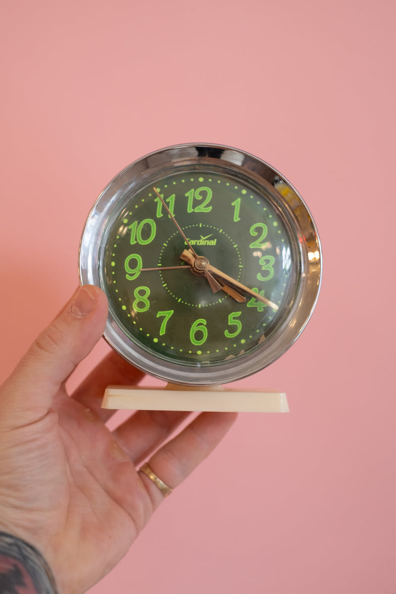 Vintage Cardinal Desk Alarm Clock – The Apartment TO