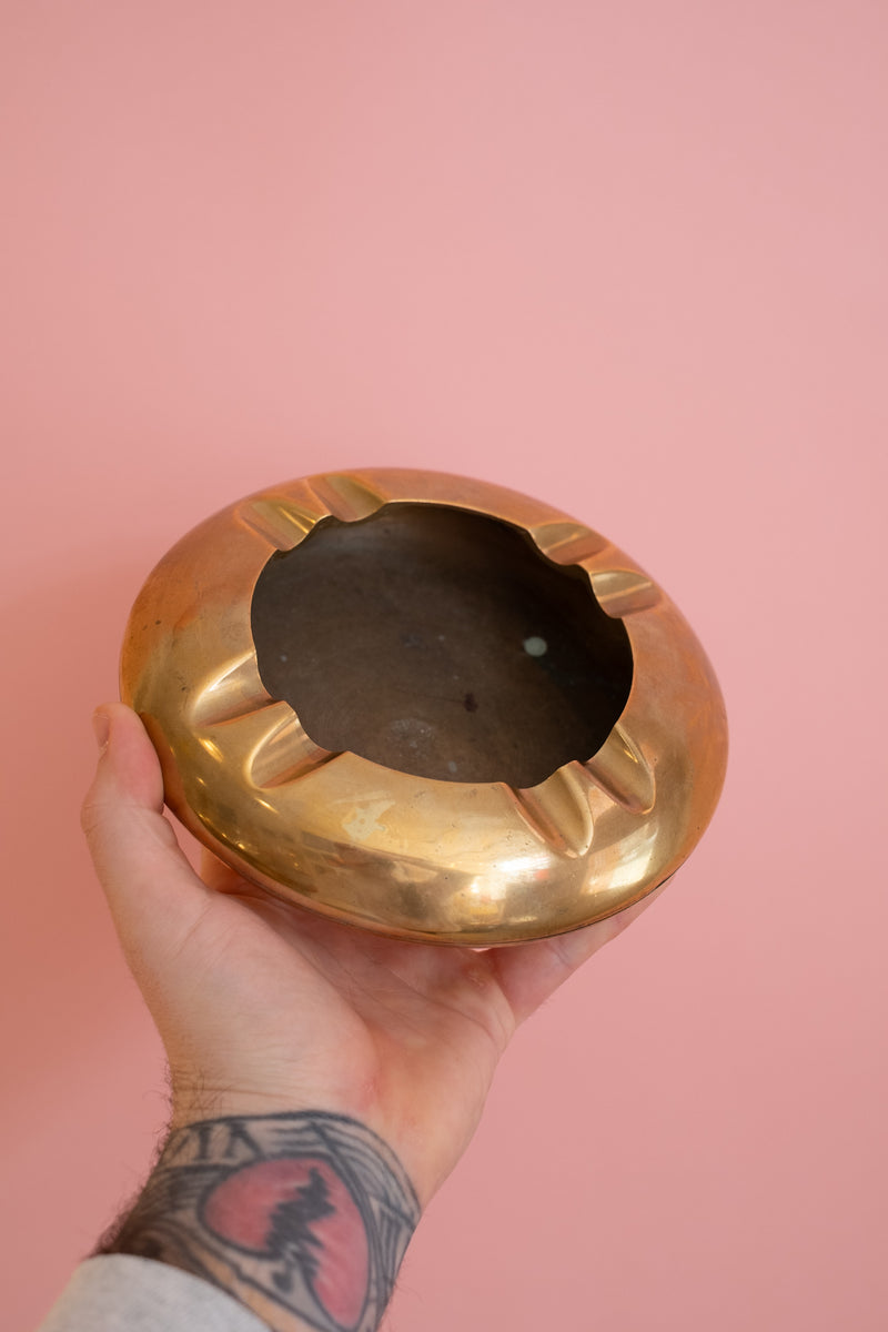 Large Vintage Brass Ashtray – The Apartment TO