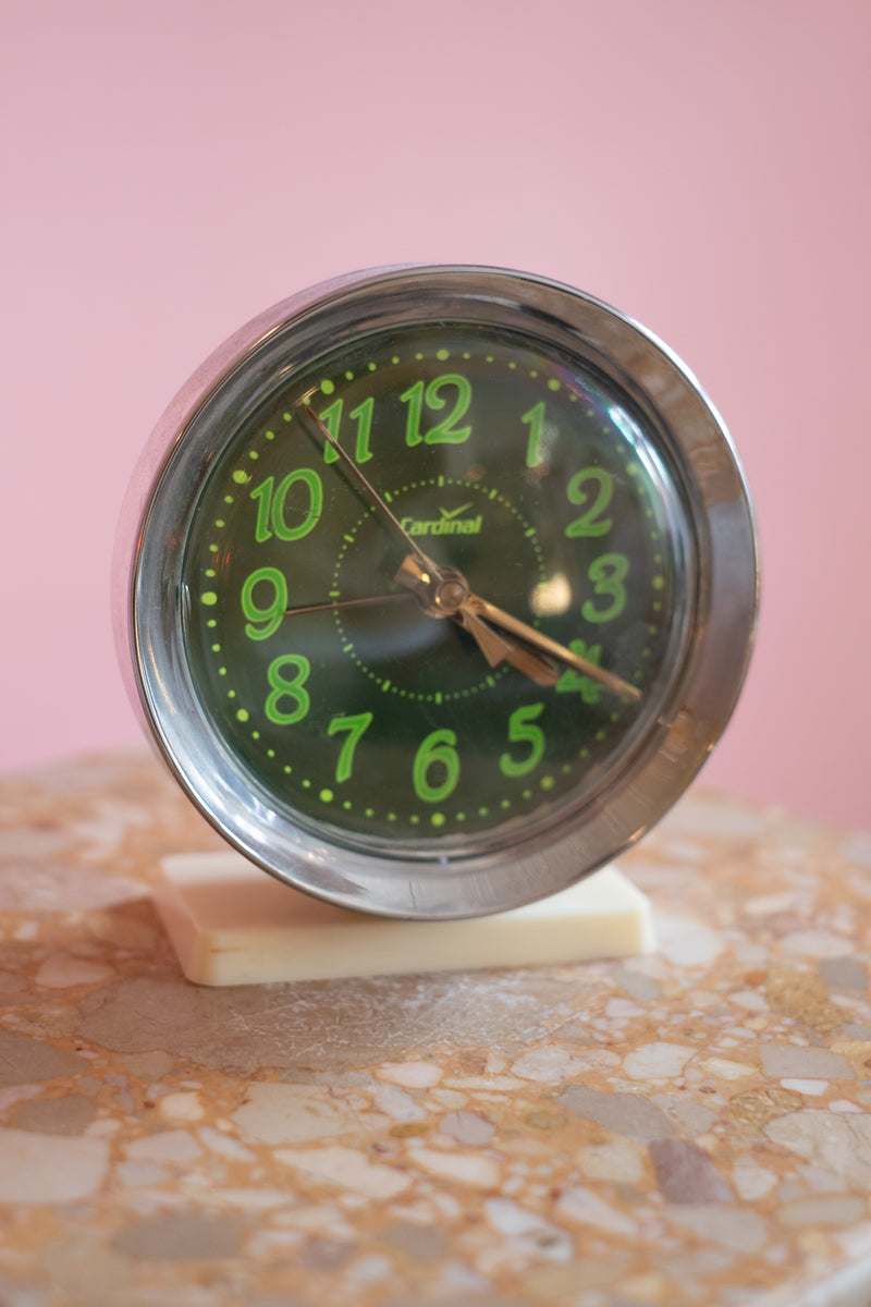 Vintage Cardinal Desk Alarm Clock – The Apartment TO