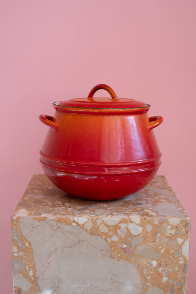 Vintage Descoware Enamel Cast Iron Bean Pot – The Apartment TO