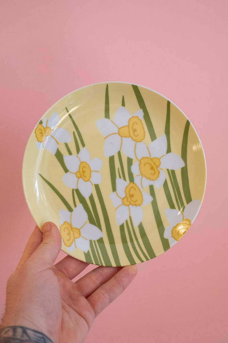 Vintage Made in Japan Daffodil Printed Plates – The Apartment TO