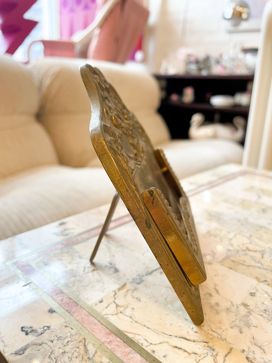 Vintage Desktop Brass Card Holder – The Apartment TO
