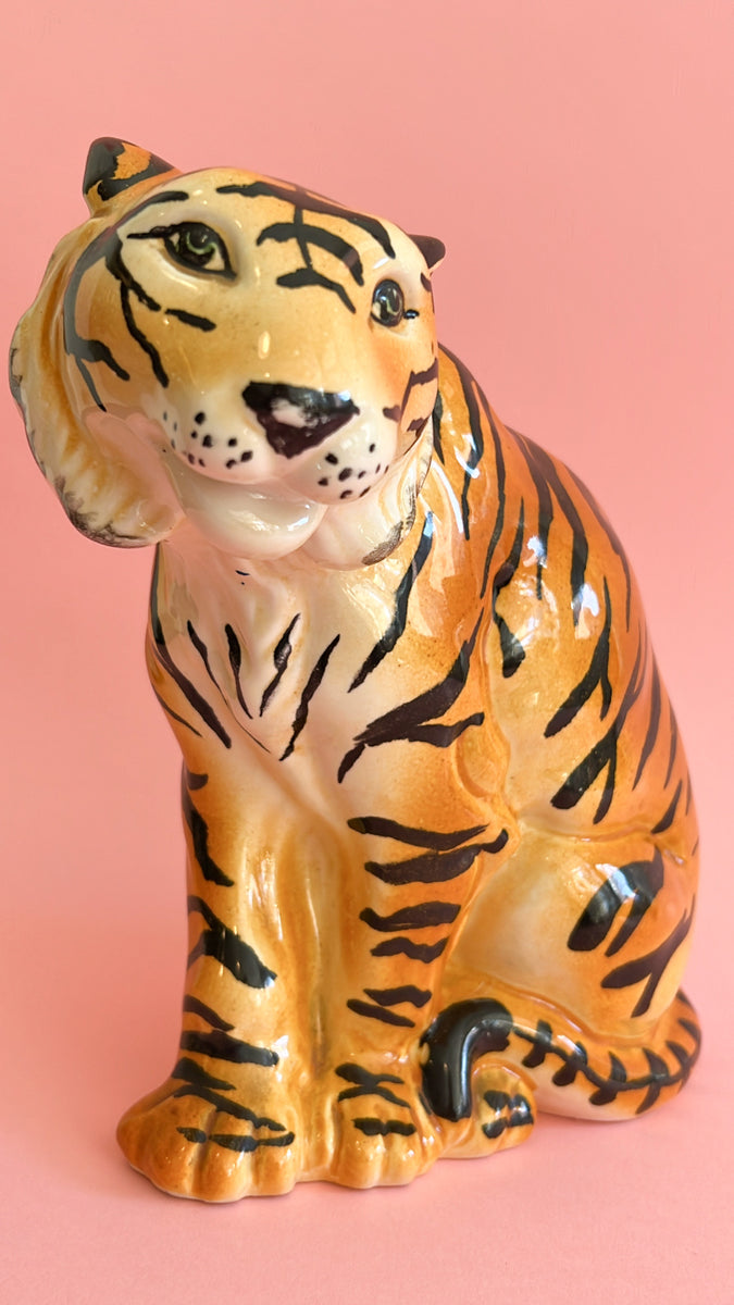 Vintage Ceramic Tiger – The Apartment TO
