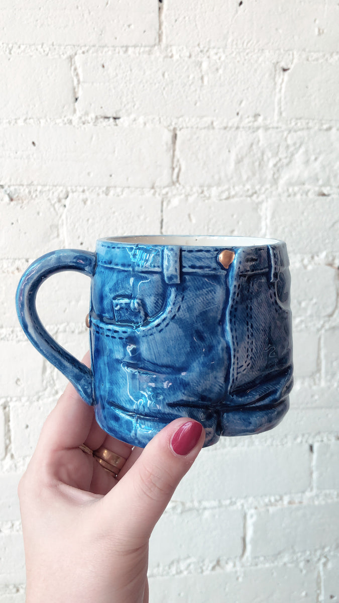 Vintage Jean Mug/ Planter – The Apartment TO