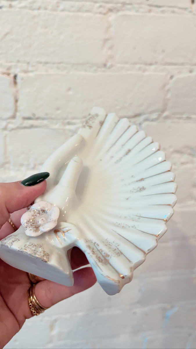 Vintage Ceramic Hand Fan Dish – The Apartment TO