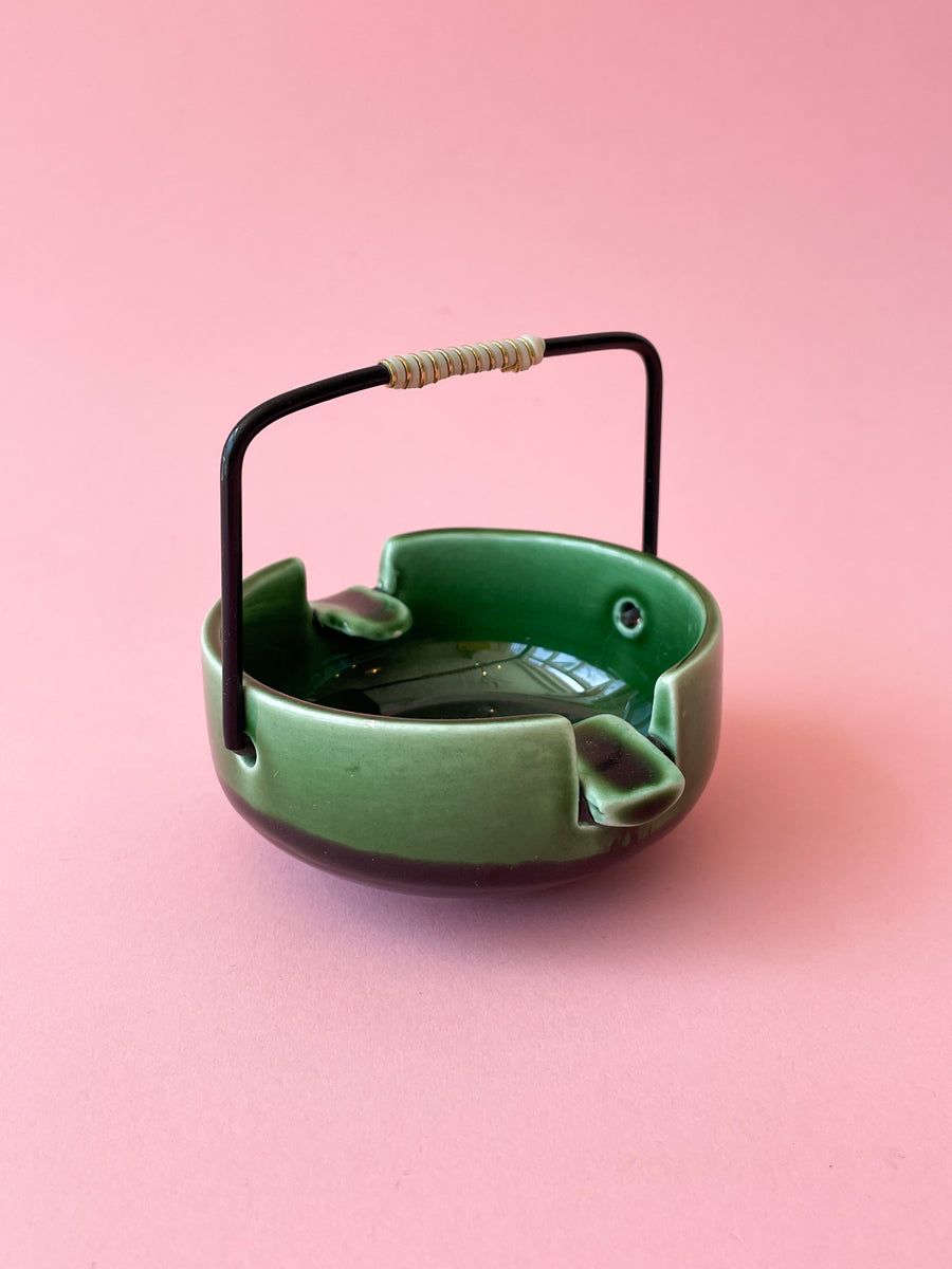 Vintage Ceramic Ashtray with Handle – The Apartment TO