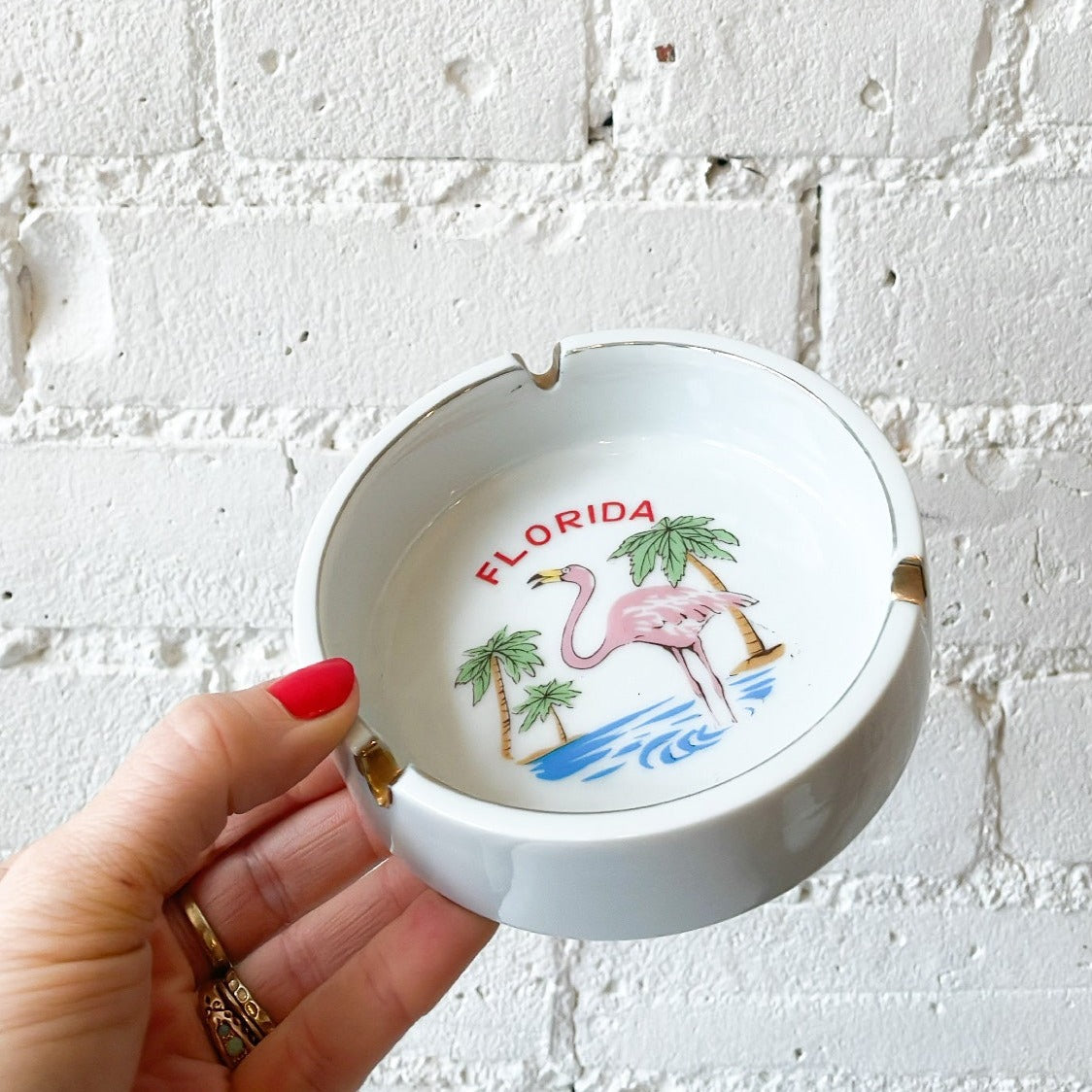 Vintage Ceramic Florida Ashtray – The Apartment TO