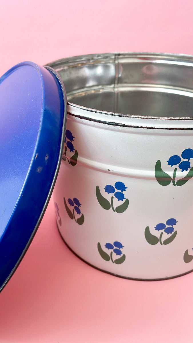 Vintage XL Nina Blueberry Tin with Lid – The Apartment TO