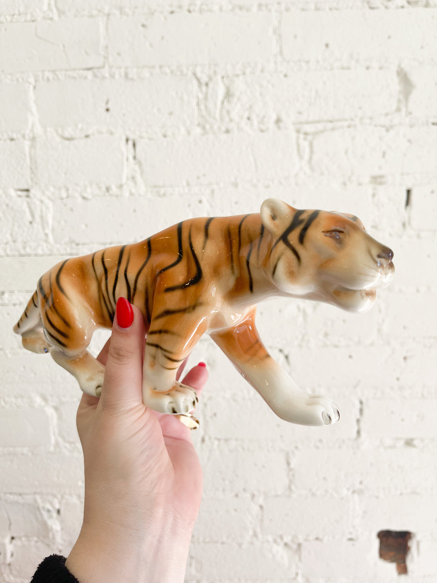 Vintage Royal Dux Czechoslovakia Porcelain Bengal Tiger – The Apartment TO