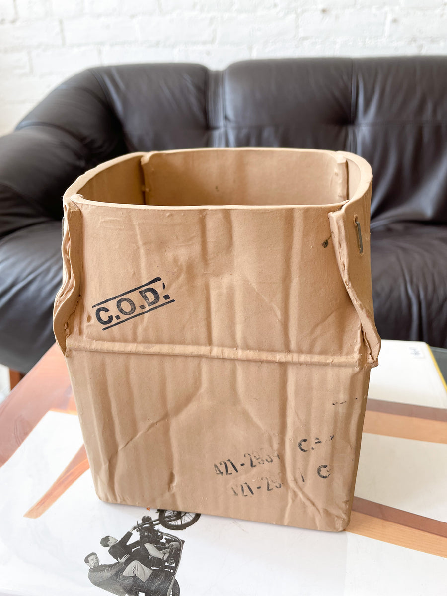 Vintage 1980's Michael Harvey Ceramic COD "Cardboard Box" Vase – The ...