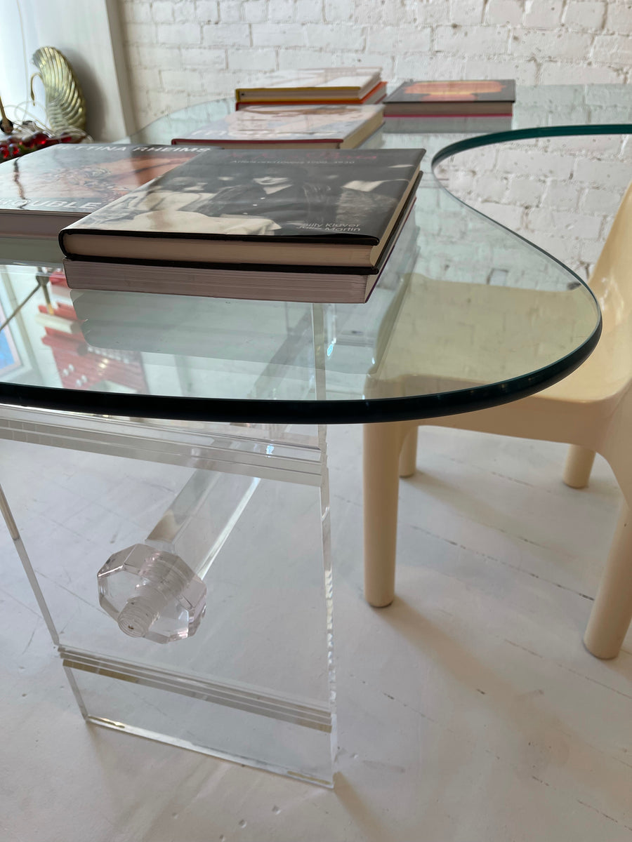 Vintage 1970’s Lucite Desk – The Apartment TO
